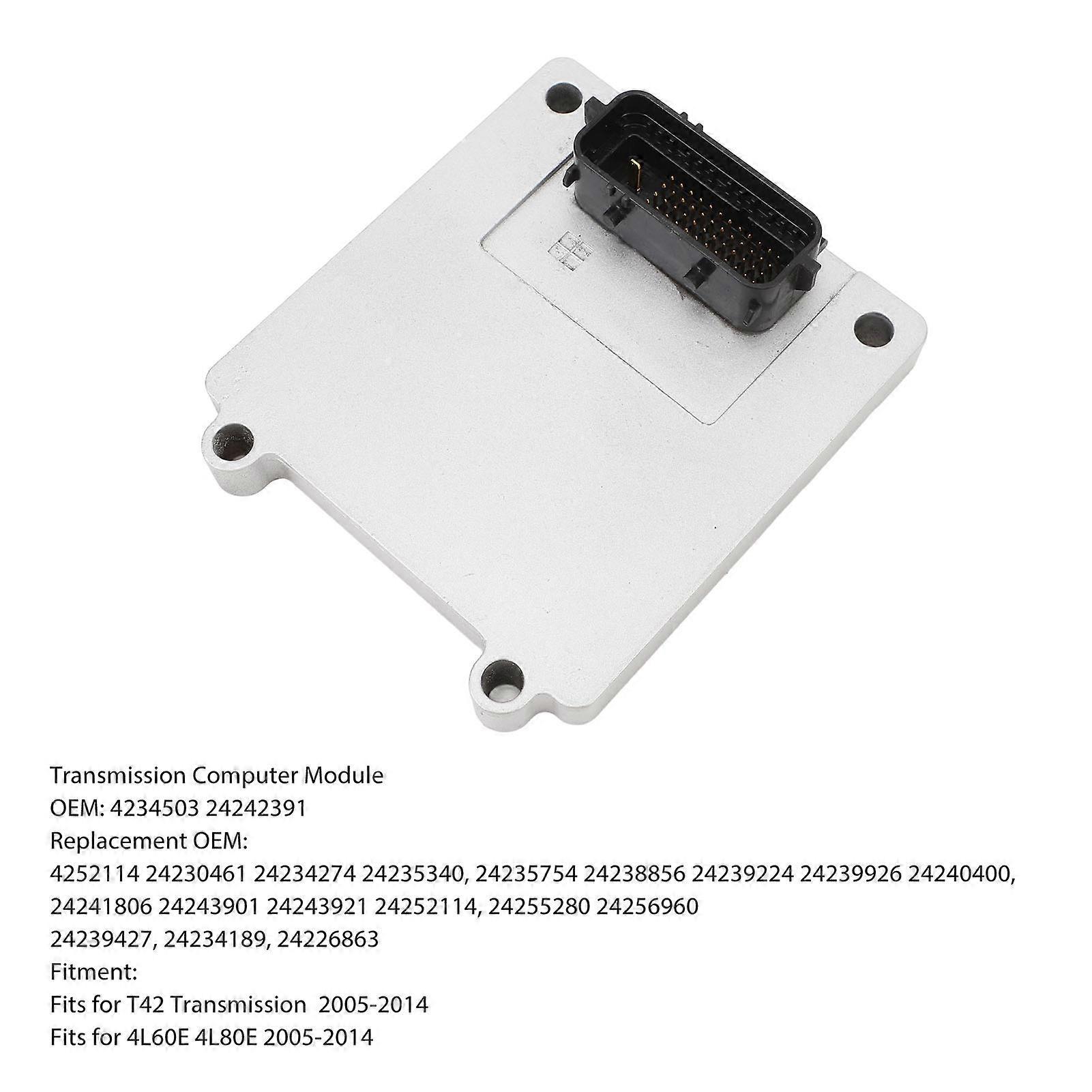 Transmission Computer Module 24242391 TCU TCM Transmission Control Unit ...