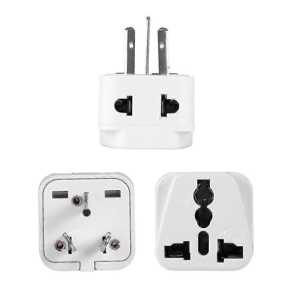 3 Pin Chinese Power Plug Adapter Travel Converter Australia Uk Usa Eu ...