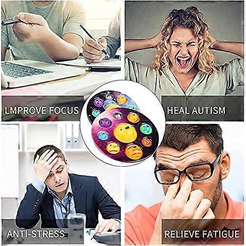 Solar System Dimple,Simple Planet Dimple Oversize Poper Fidget Space ...