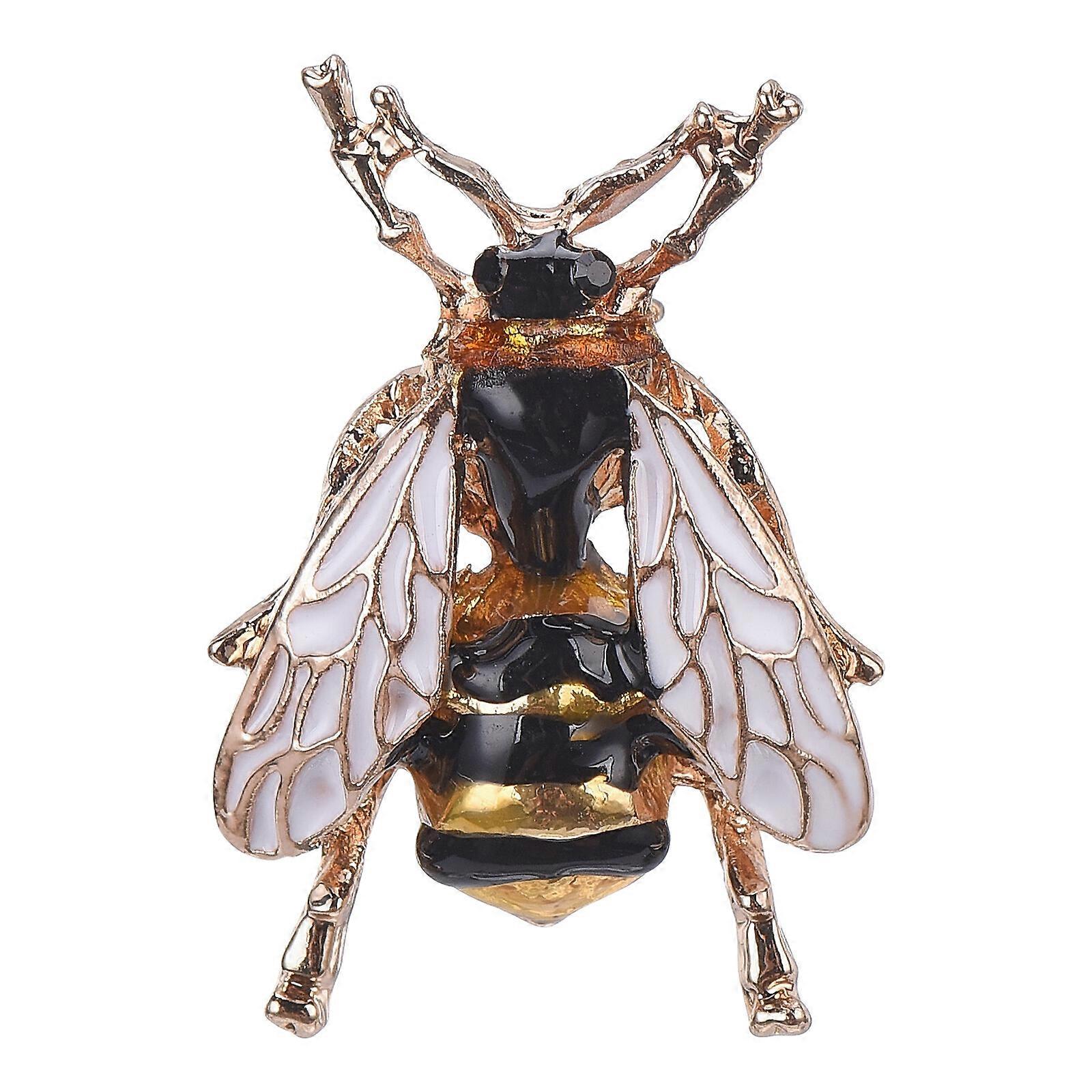 Realistic Bumble Bee Brooch Insect Lapel Pin Broach Fashion Jewelry ...