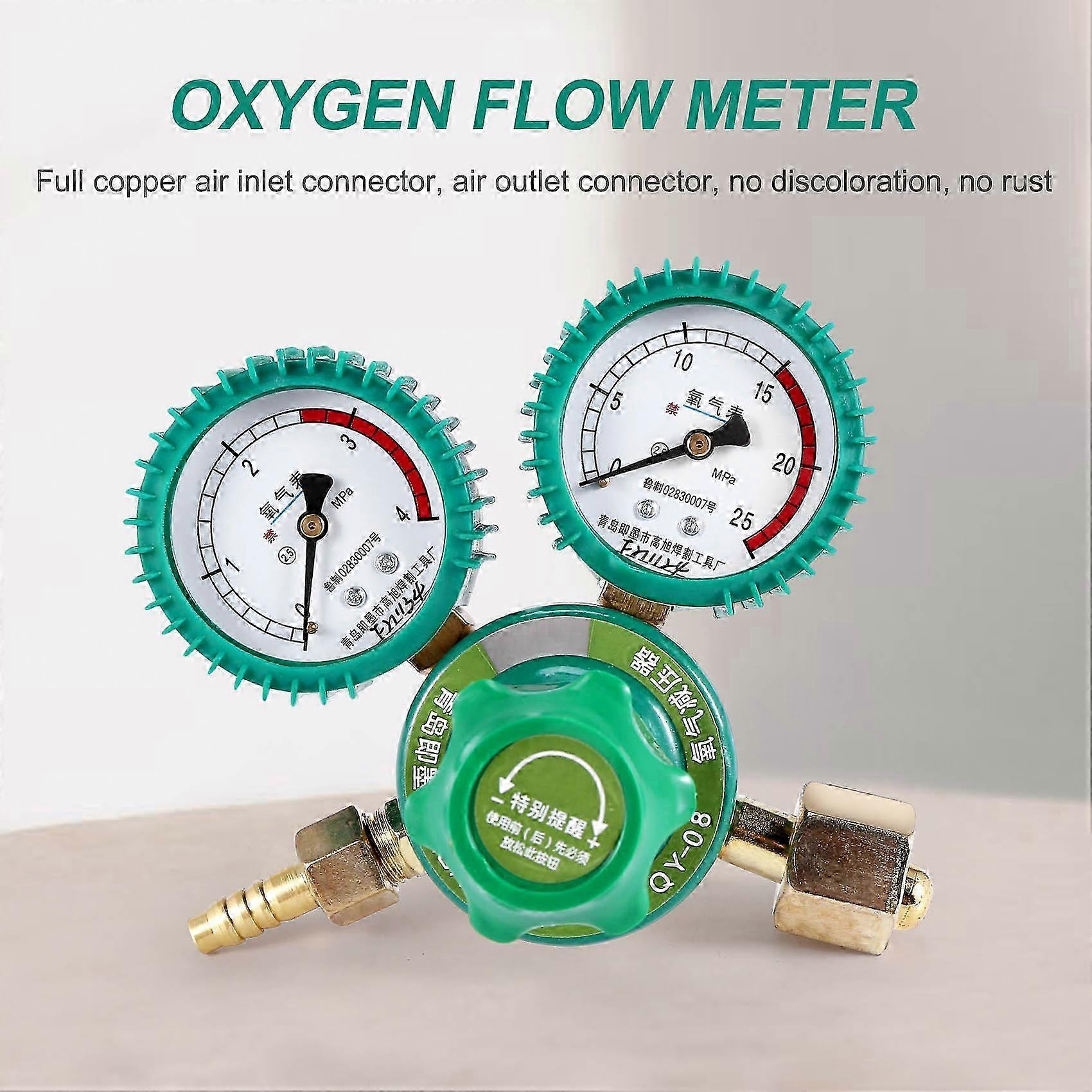 Oxygen Gas Bottle Regulators O2 Reducing Pressure Inhaler Acetylene ...