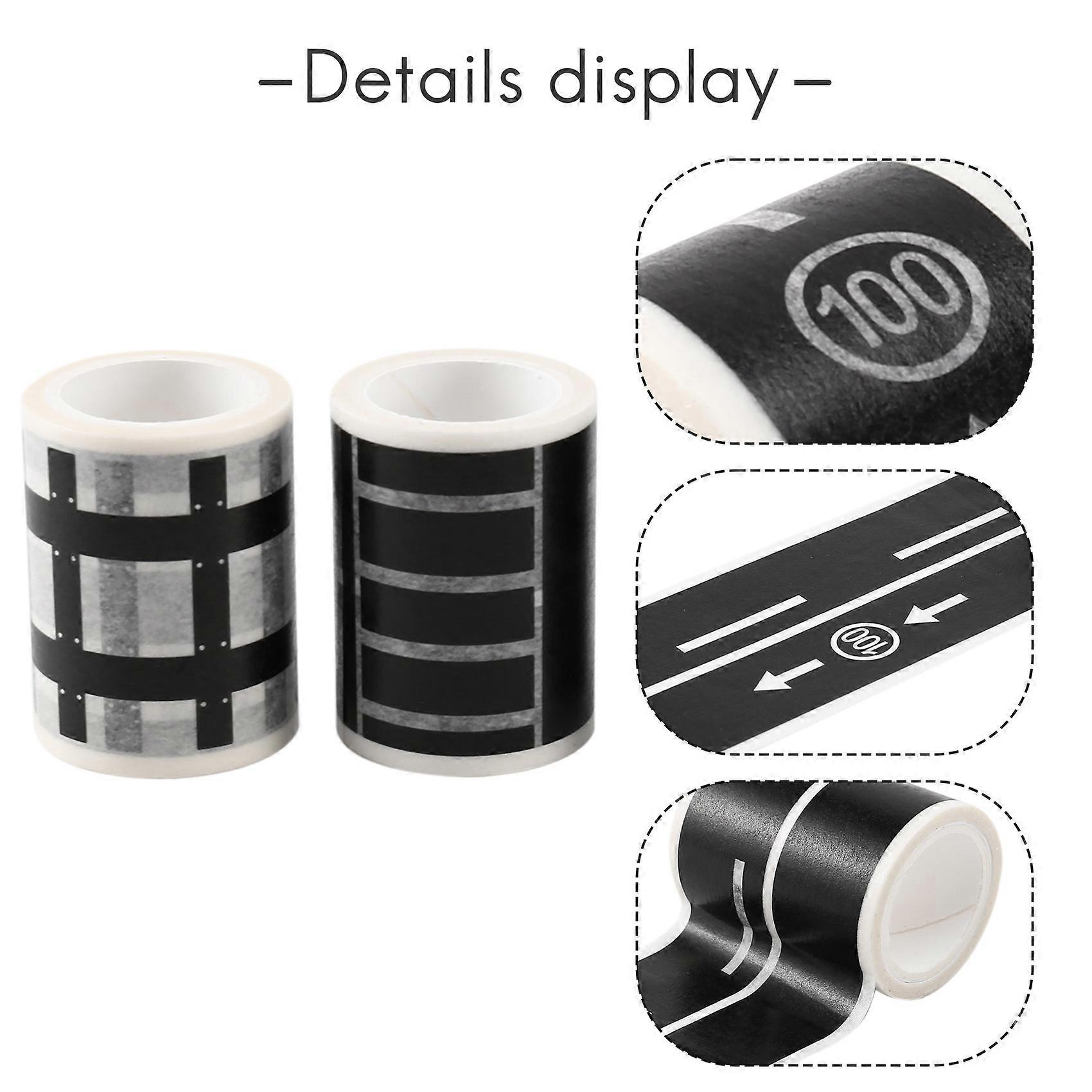 Railway Highway Road Tape 4 4.8cmx5M Sticker Road Adhesive Masking Tape ...