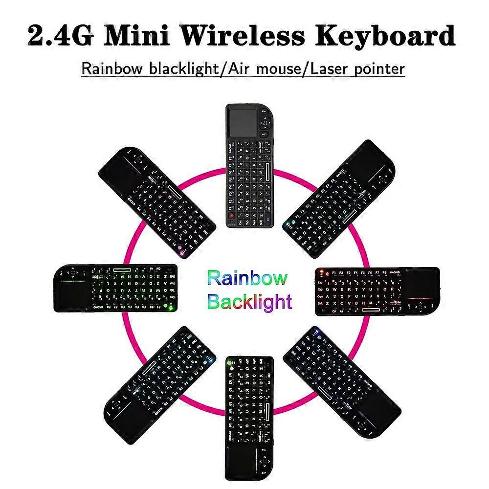 kebidumei High Quality 2.4G RF mini wireless Keyboard 3 in 1 mini ...