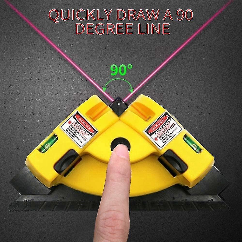 Right Angle 90 Degree Square Laser Level Horizontal & Vertical Laser ...