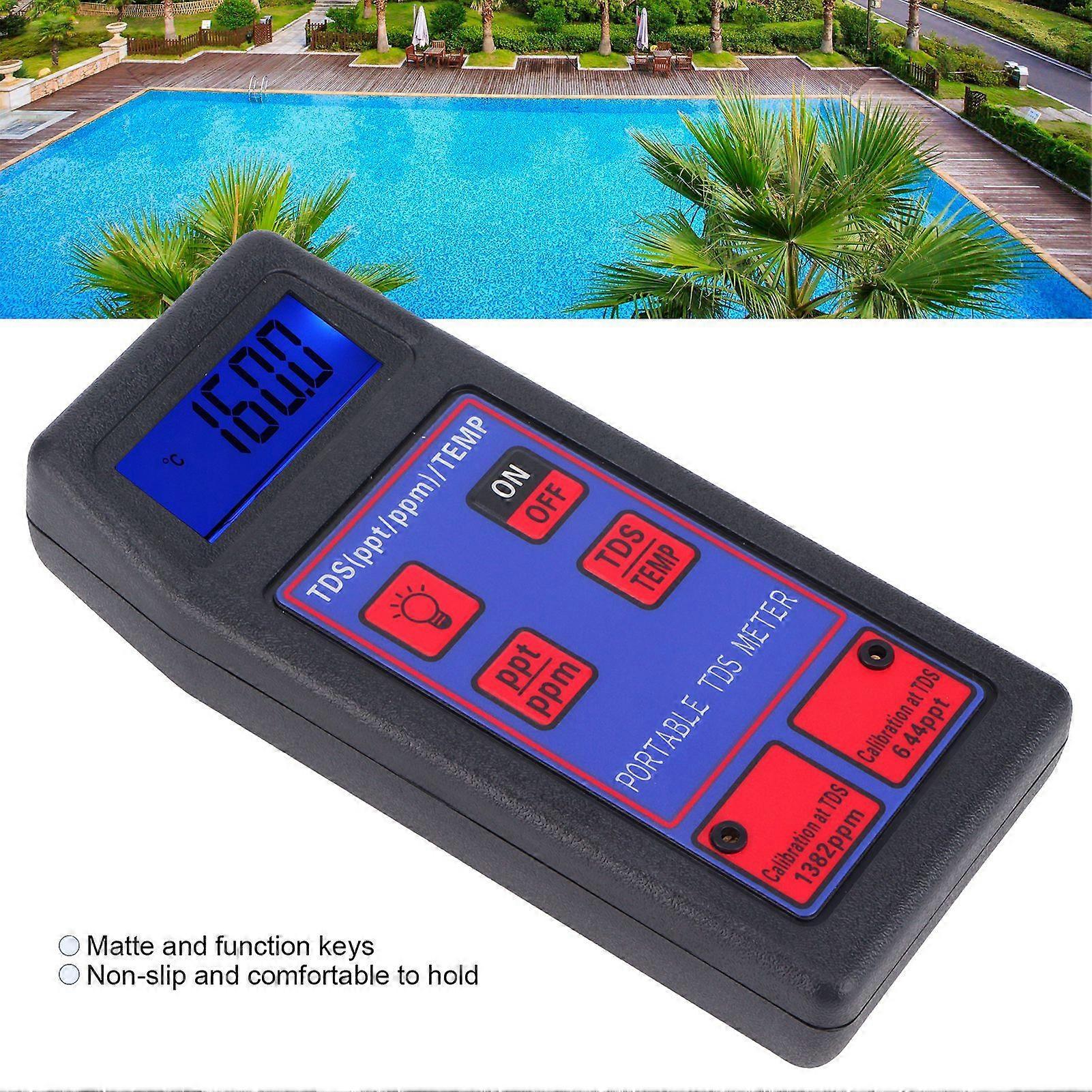 2 in1 Water Quality Tester MultiPurpose TDS TEMP Analyzer for Drinking ...