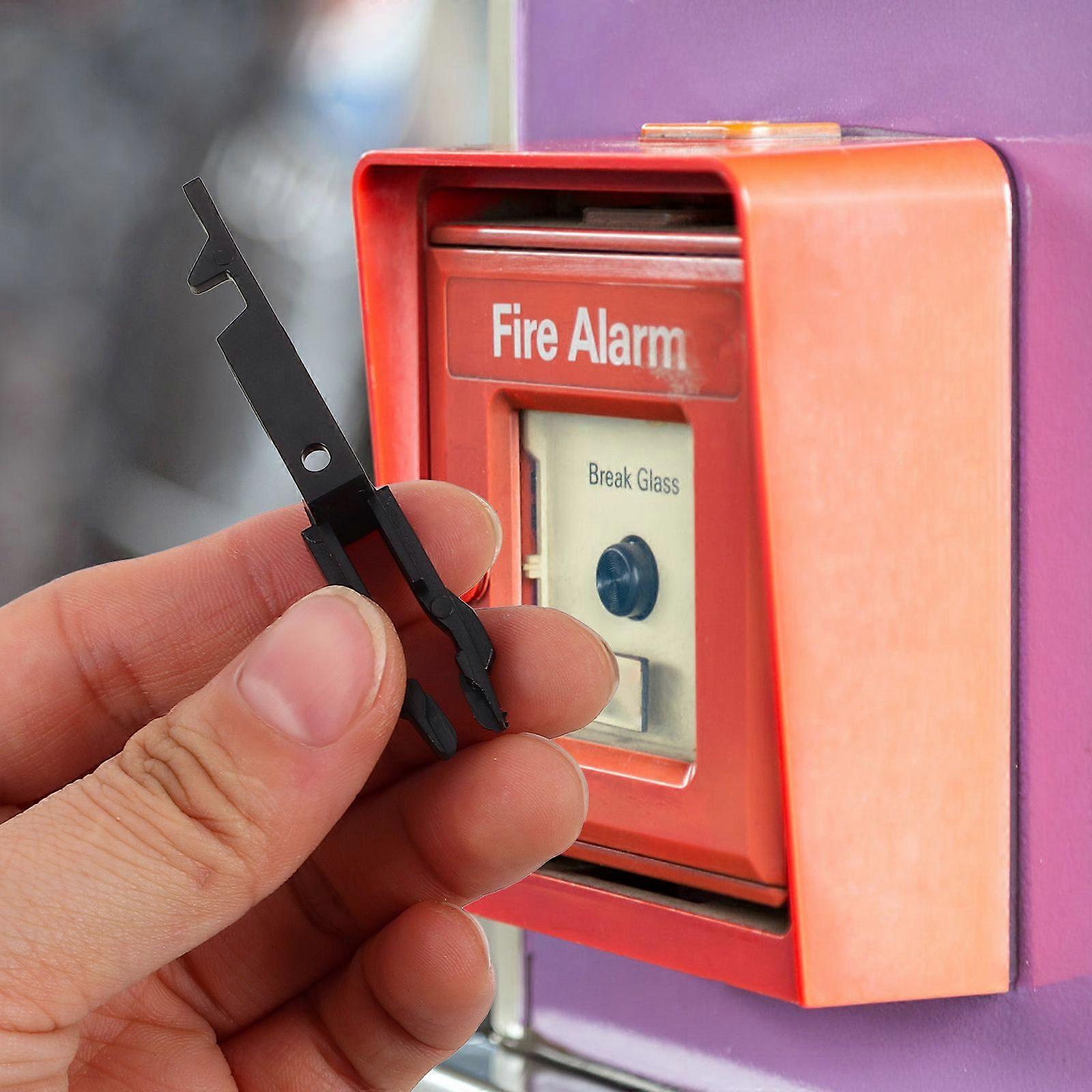 10pcs Emergency Call Point Test Key Reusable Plastic Key Emergency Fire ...