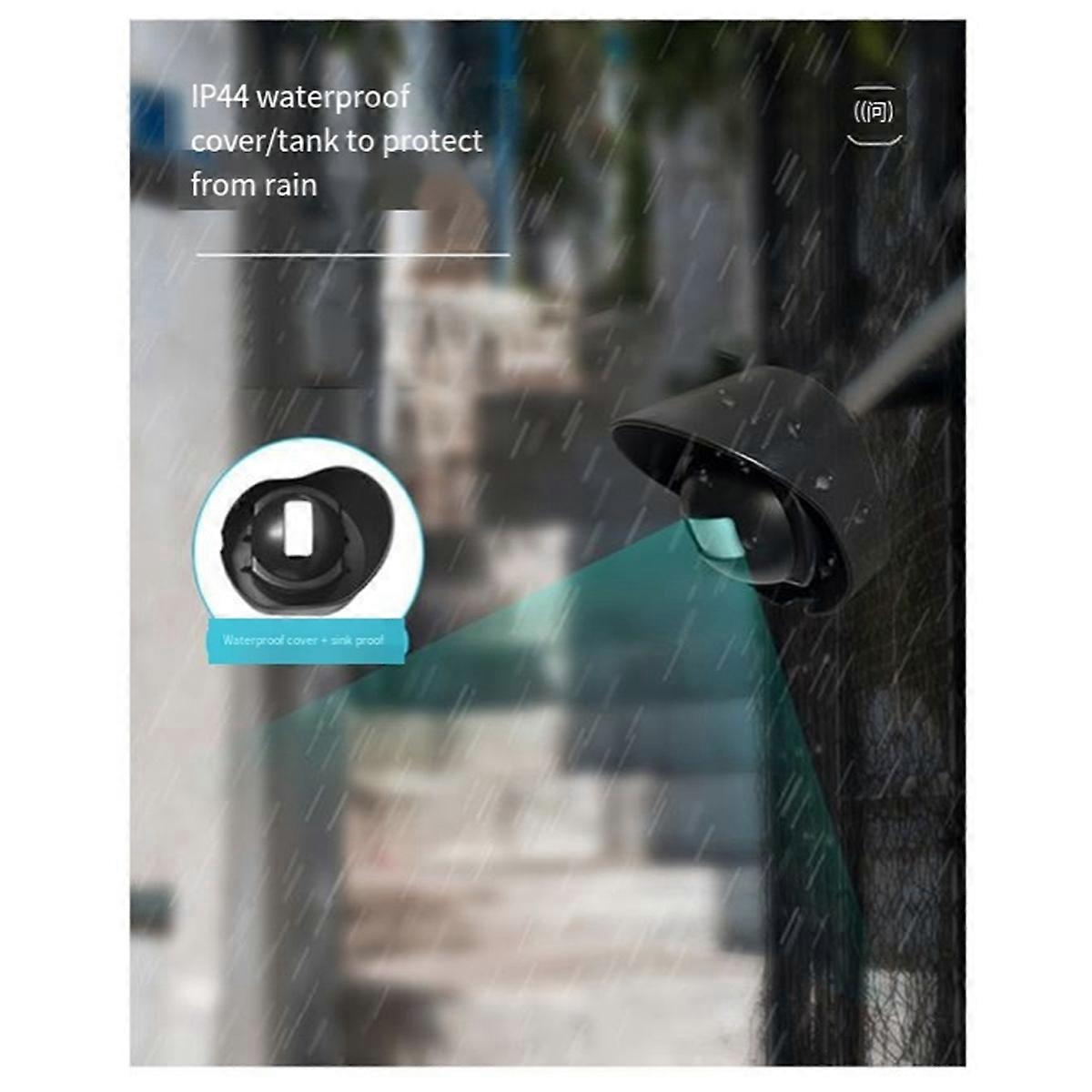 Gate Entry Visitor Door Bell Chime Alert Alarm AC110-240V Wireless ...