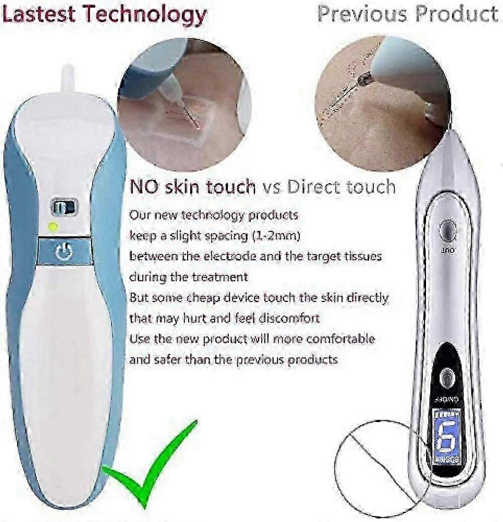 Plasma Pen Eyelid Lift Wrinkle with Needle Free Mole Remover Machine ...