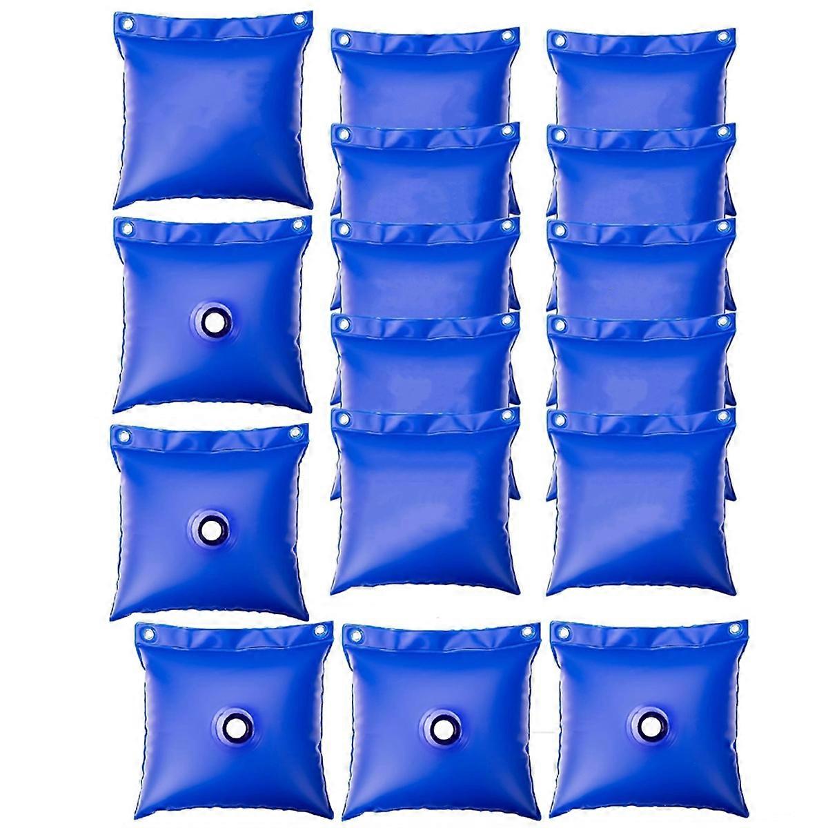 16Pack Swimming Pool Cover Hanging Water Bags,PVC Water Bag for Pool ...