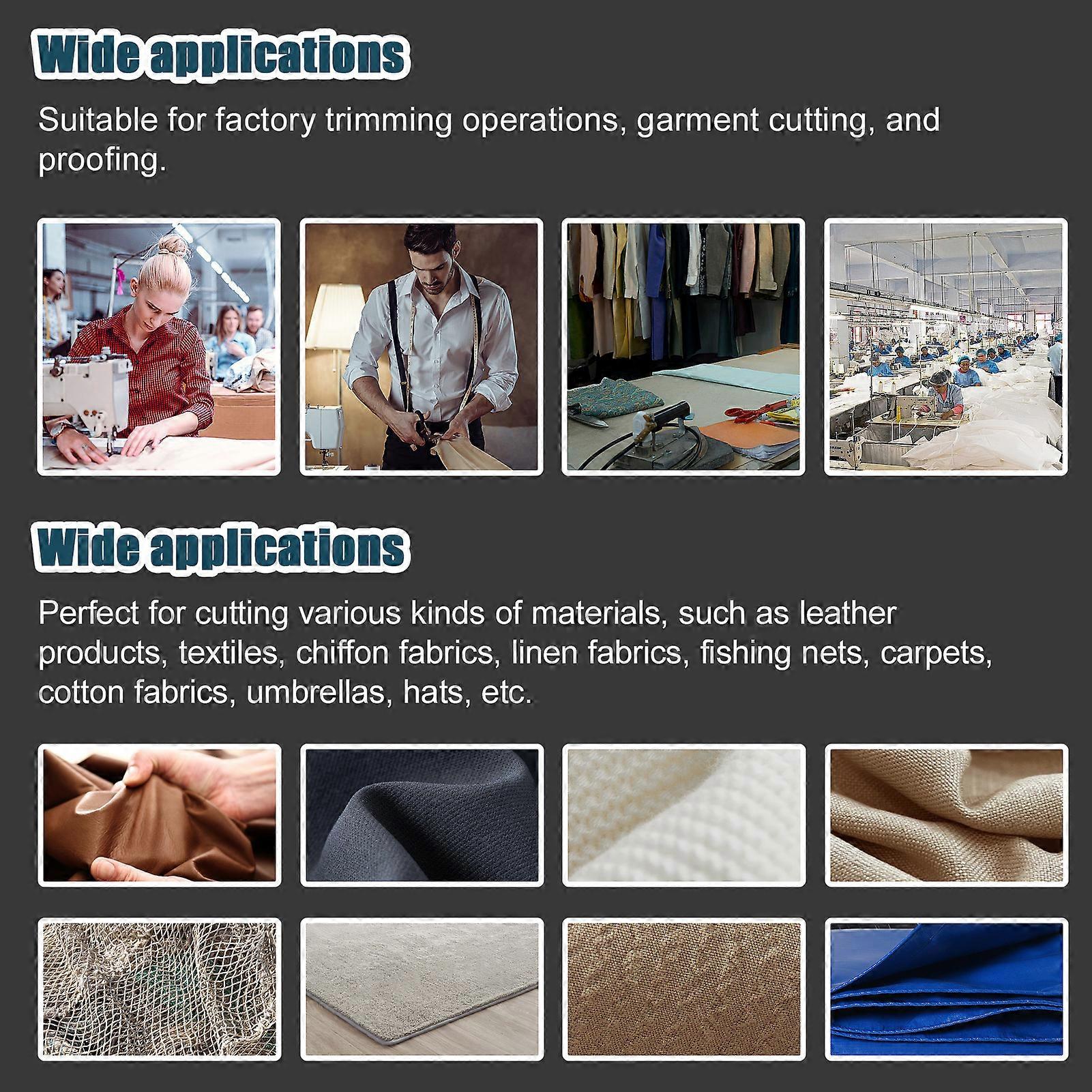 4.2V Electric Cloth Cutter High Speed Motor Portable Fabric Cutting ...