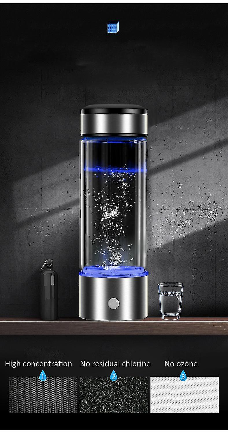 Hydrogen Rich Water Bottle Lonizer Alkaline Generator Portable Healthy ...