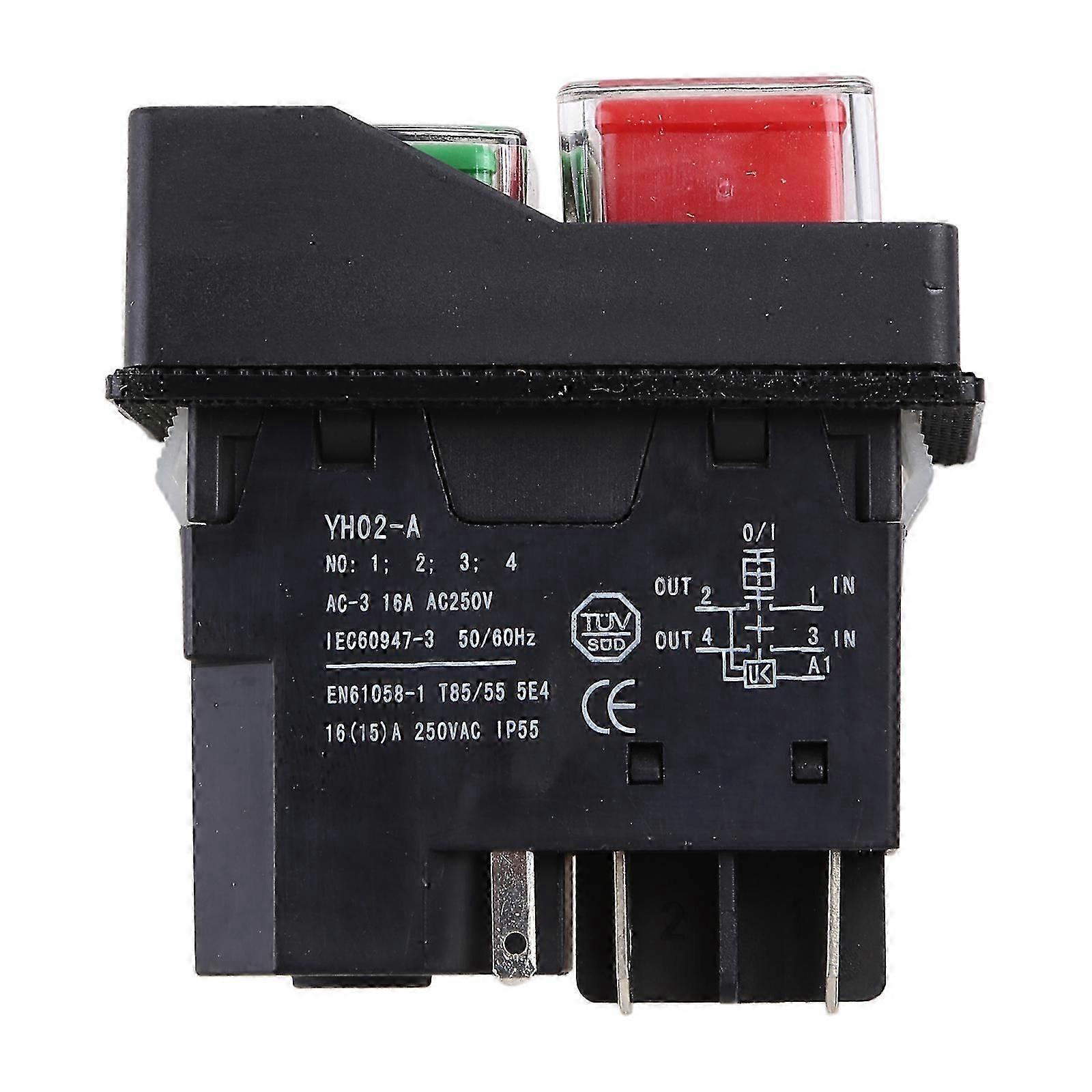 KLD-28A/YH02-A Waterproof Magnetic Switch Explosion-proof Pushbutton Switches 22 | Fruugo UK