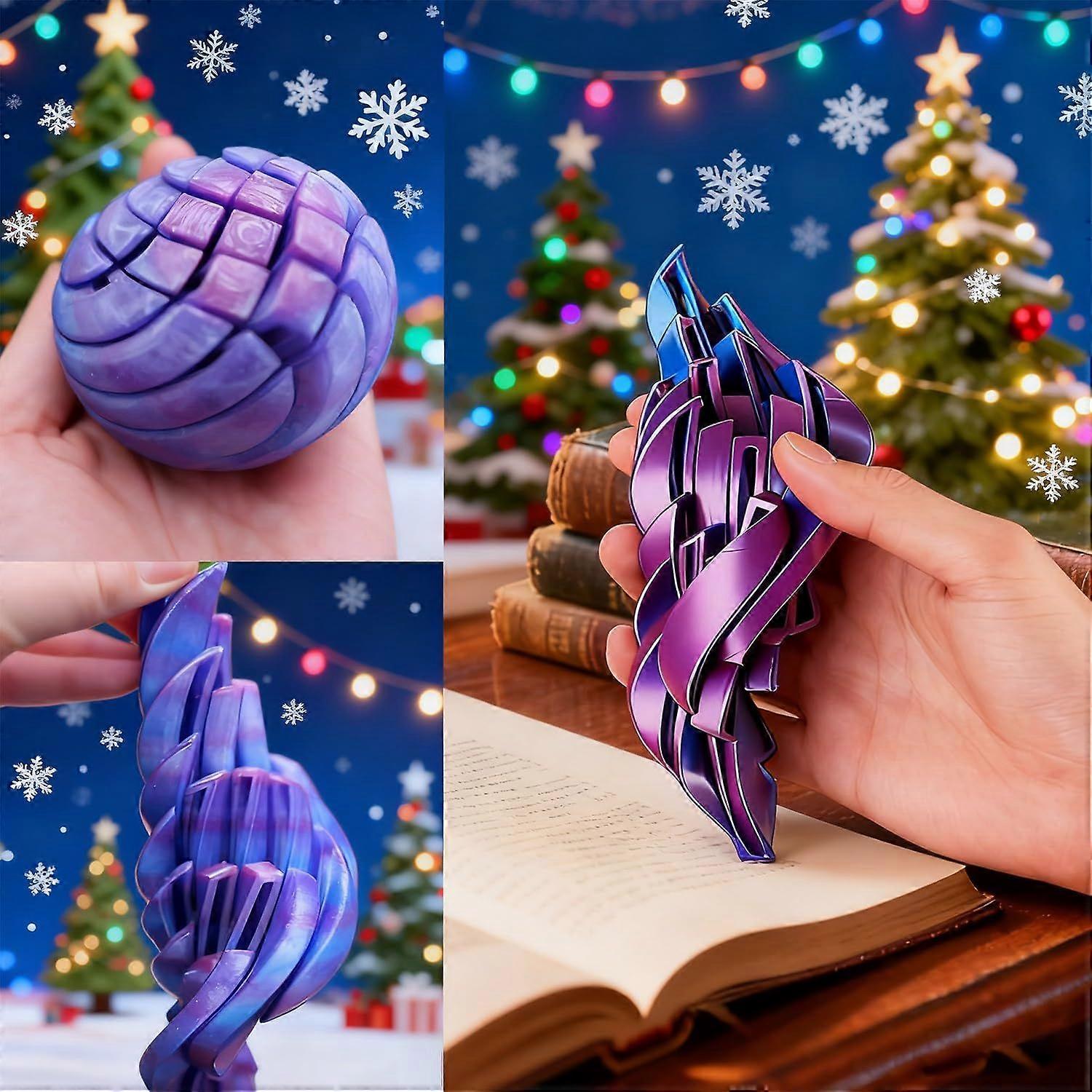 3D Printed Slime Ball Fidget Toy Portable Anxiety Relief Deformation ...