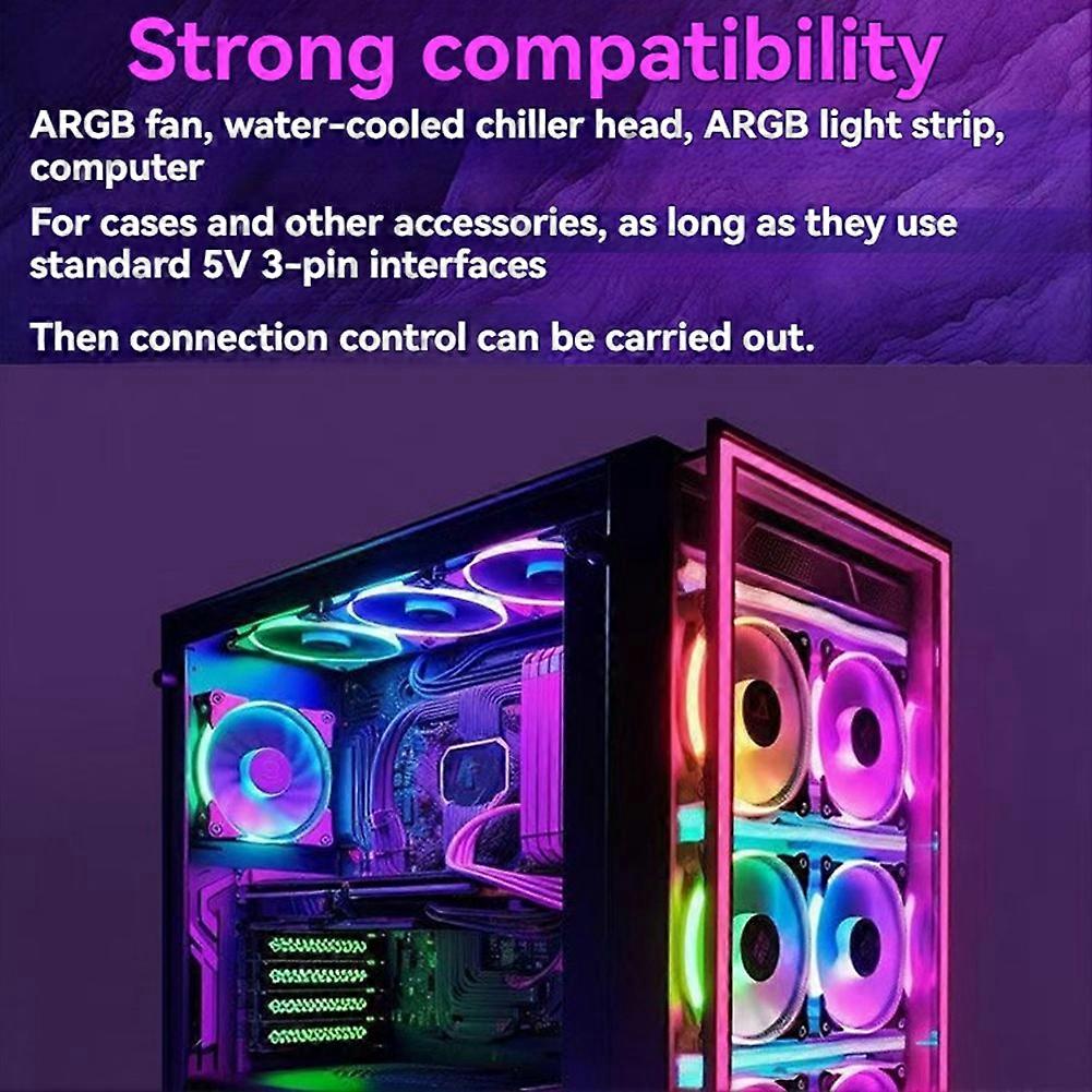 NOLLIE 8Port 5V 3PIN Addressable ARGB Controller Support SignalRGB ...