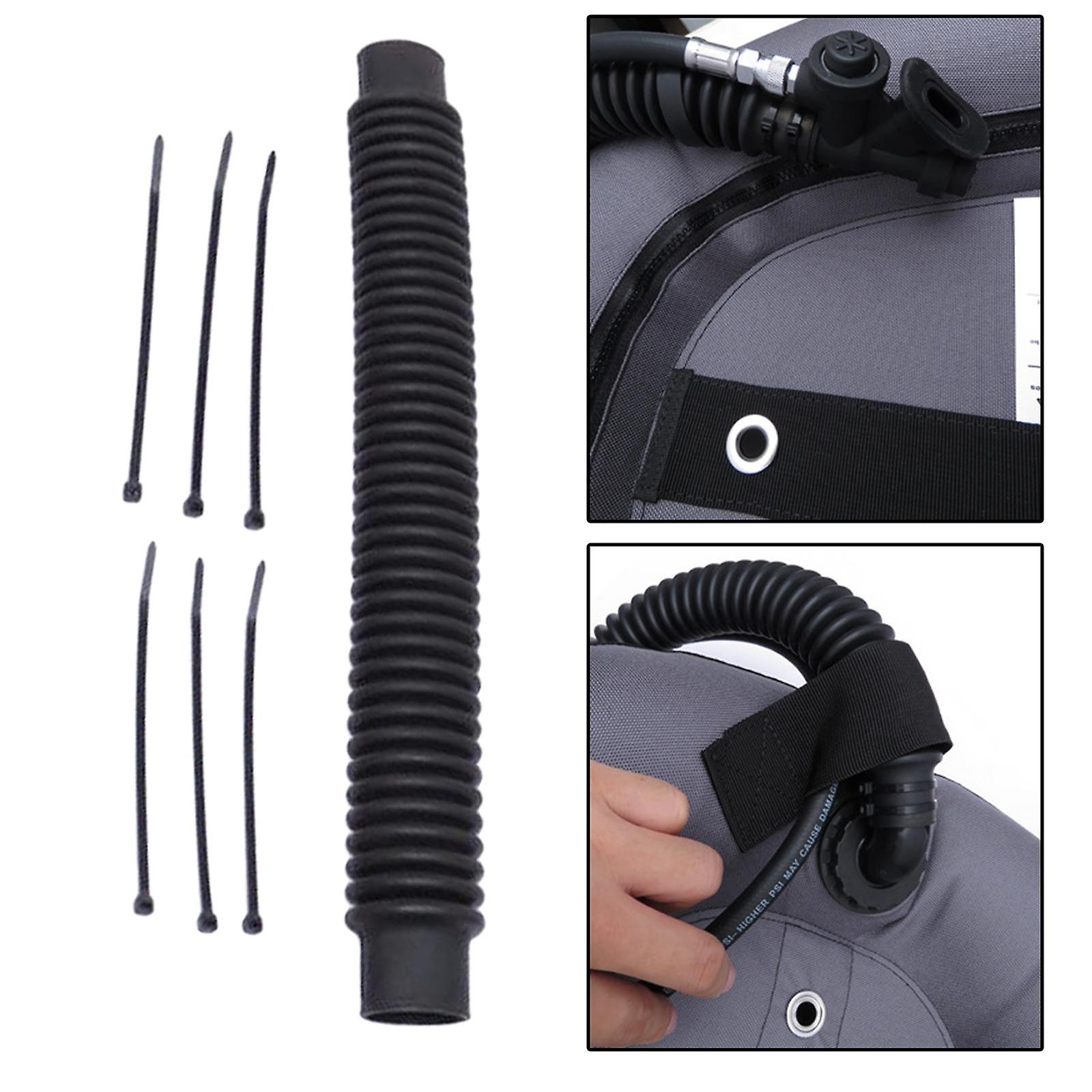 Diving BCD Inflator Hose Corrugated BC Airway Hoses Pipe 14inch | Fruugo UK