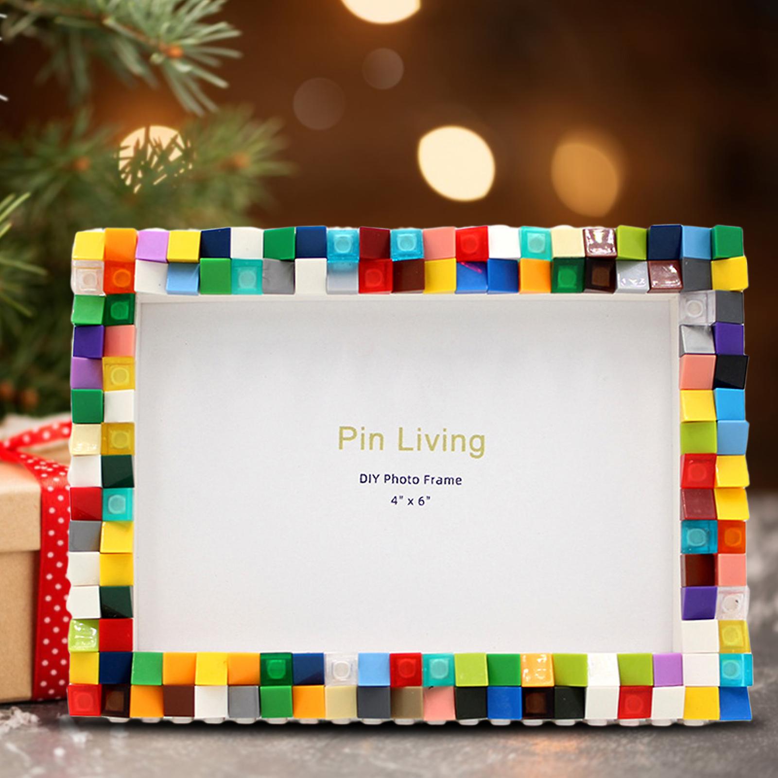 6/7 Inches DIY Photo Frame Manual Build Handmade Self-assemble Photo ...