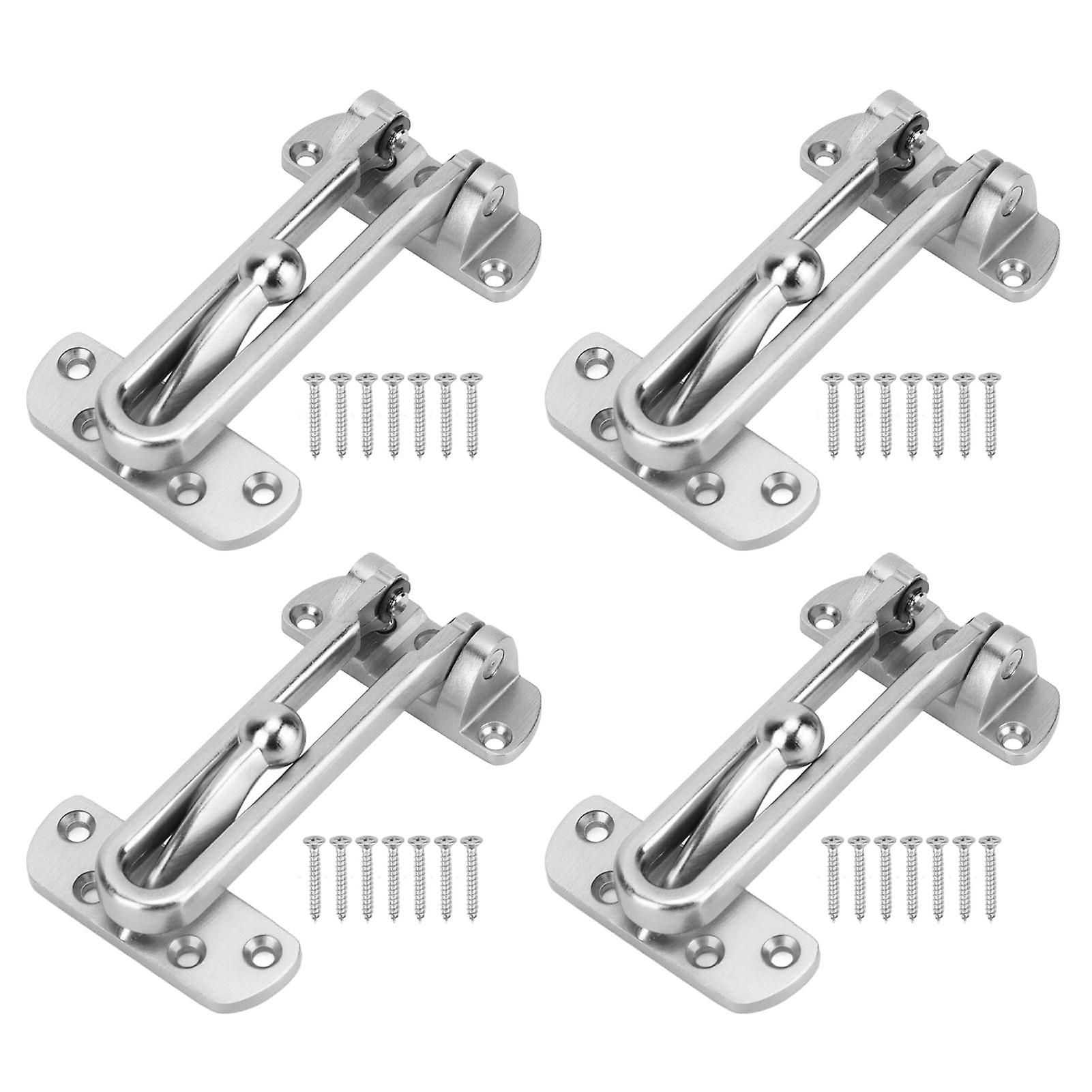 4 Pcs Swing Bar Lock Zinc Alloy Extra Thick Arm Shock Resistant 3 ...