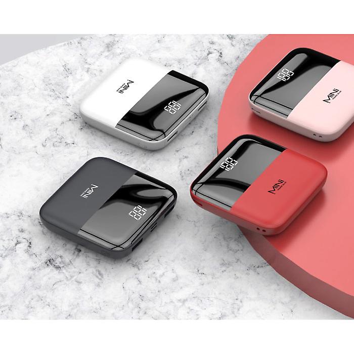 Caseier Dual 2x USB Port Mini Powerbank 10,000mAh - LED Display ...