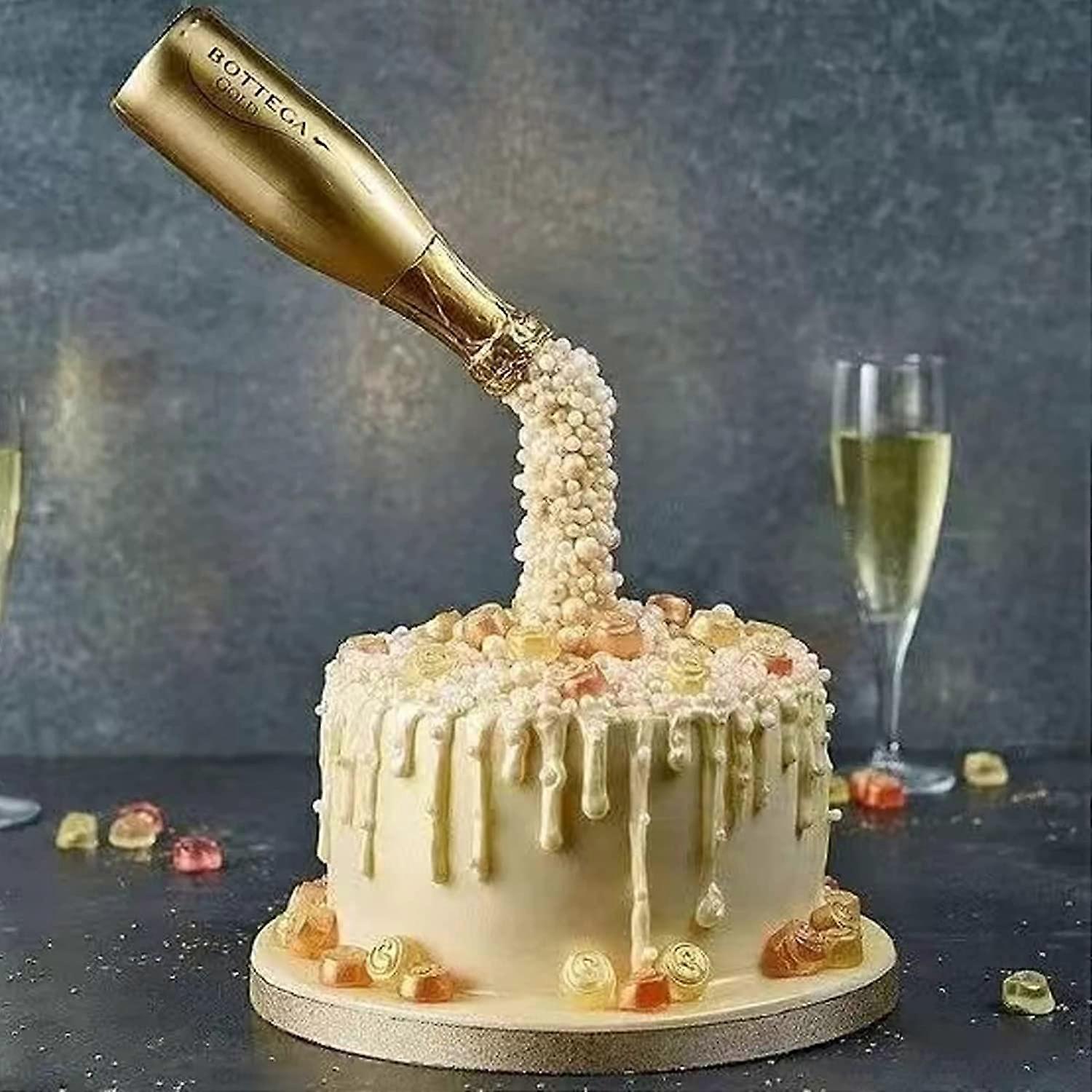 Hanging Decorative Cake Stand Anti Gravity Cake Pouring Kit Reusable ...