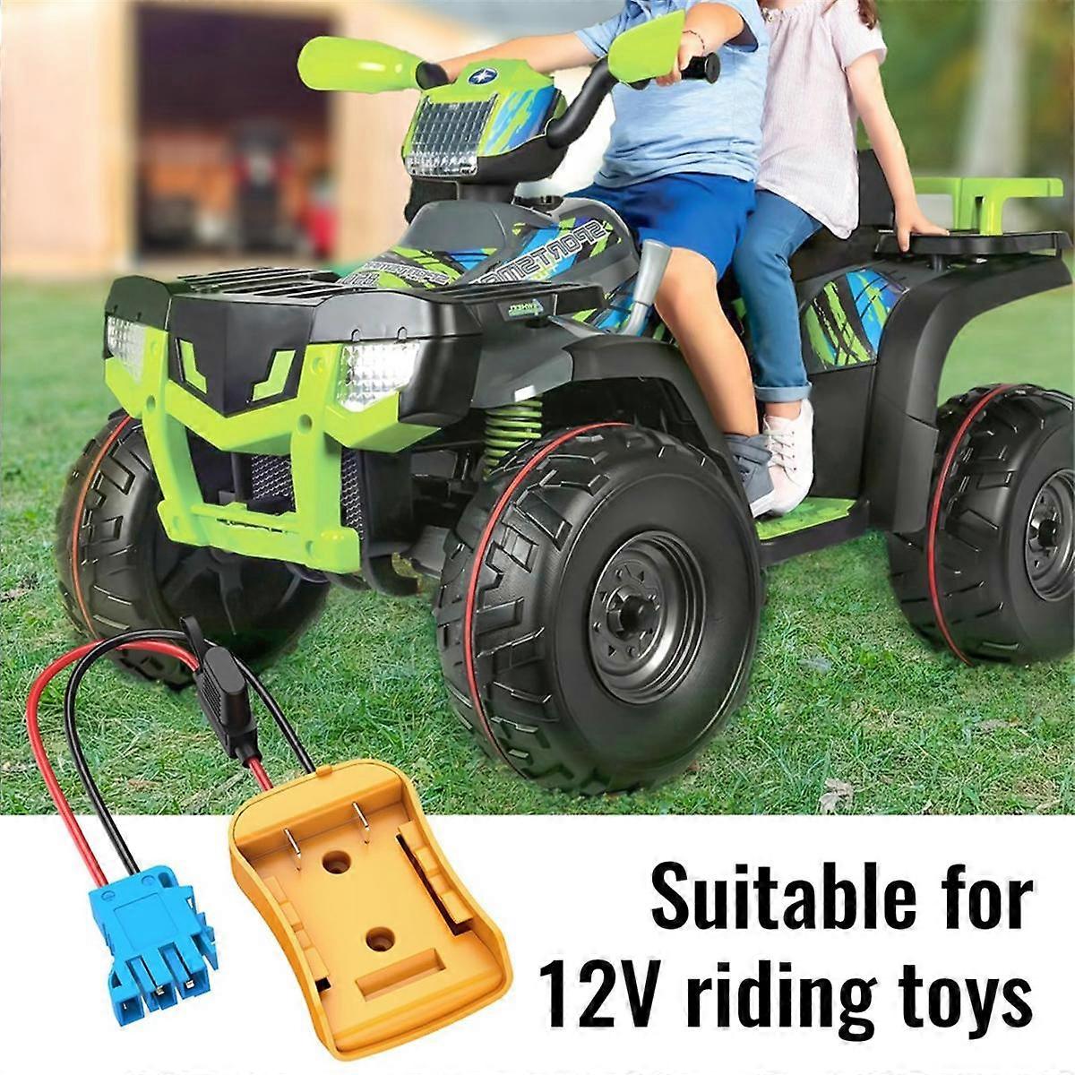 Power Wheels Adapter for 20V Battery with Wire Harness Connector for ...