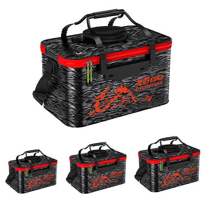 Portable Eva Fishing Bucket Bag, Tackle Box, Folding Handle, Outdoor ...