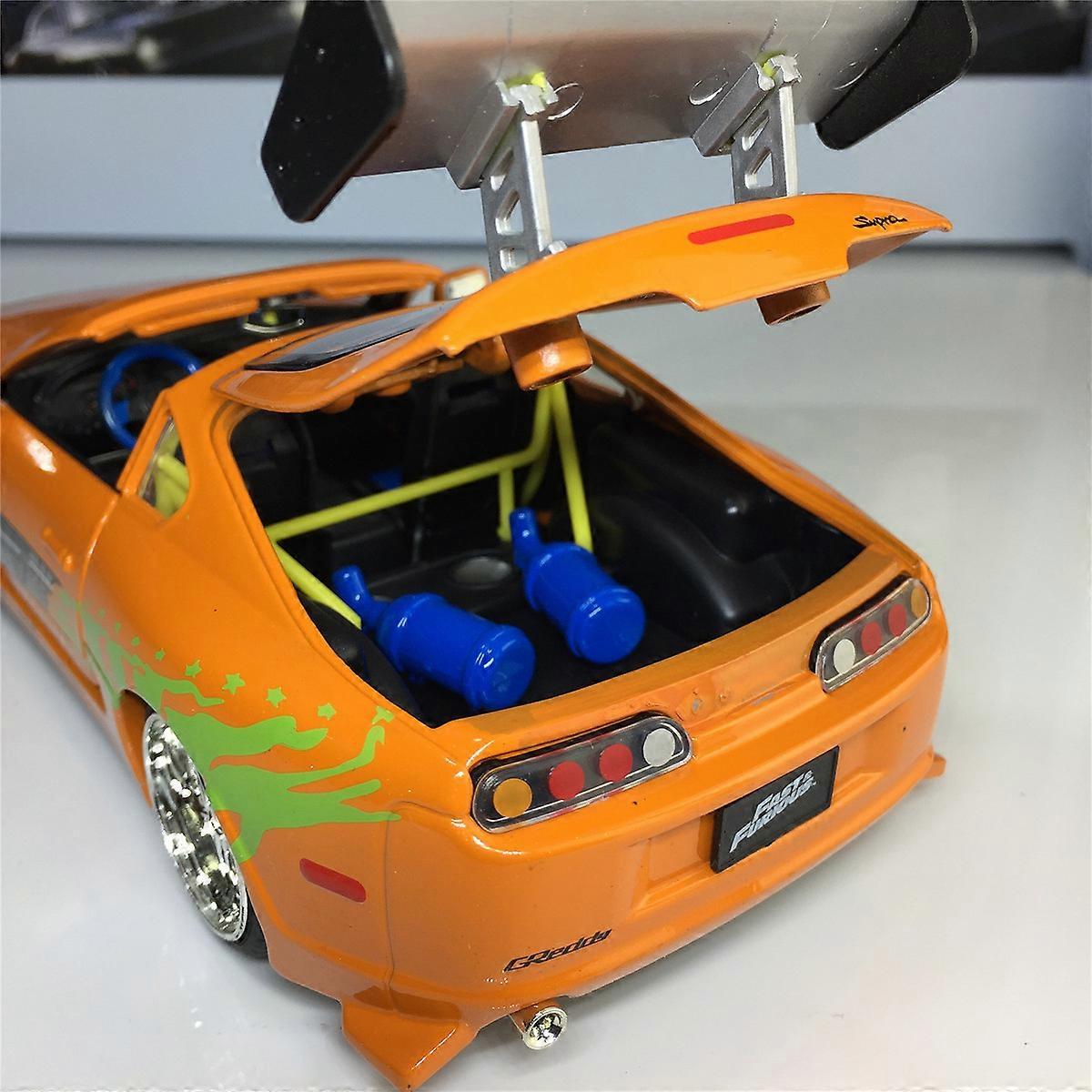 2021 New 1:24 Supra 1995 Toy Alloy Car Diecasts & Toy Vehicles Car ...
