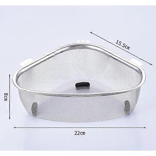 Dishwasher strainer, stainless steel triangle strainer basket for sink ...