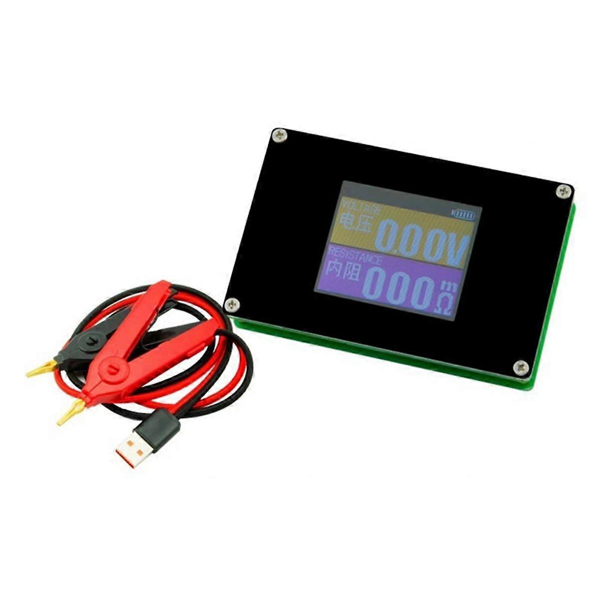 TS235 Battery Resistance Meter Milliohm 4-Wire AC with Kelvin Clip ...