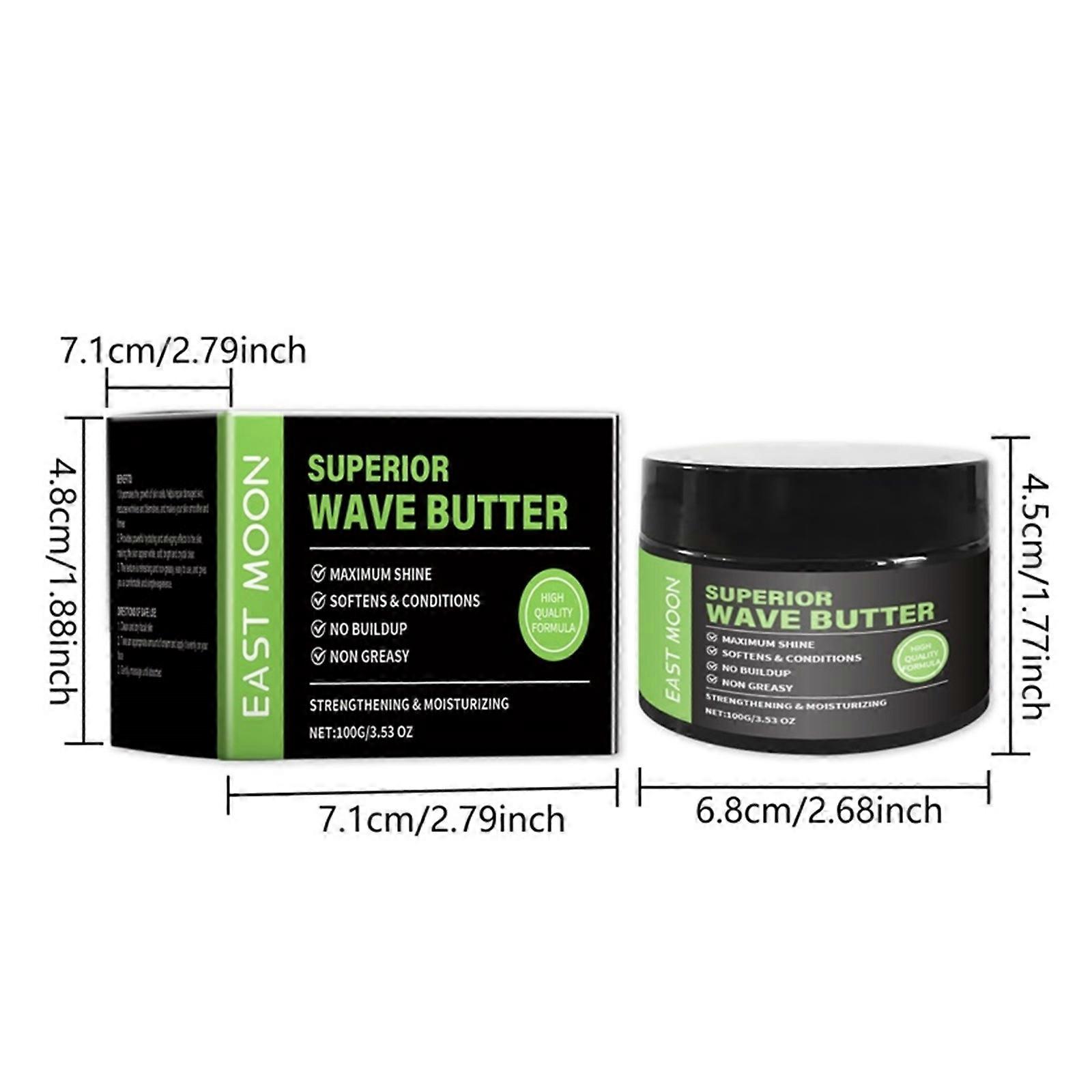 Hair Care Wave Grease For Men Maximum Non Greasy Softens Conditions No ...