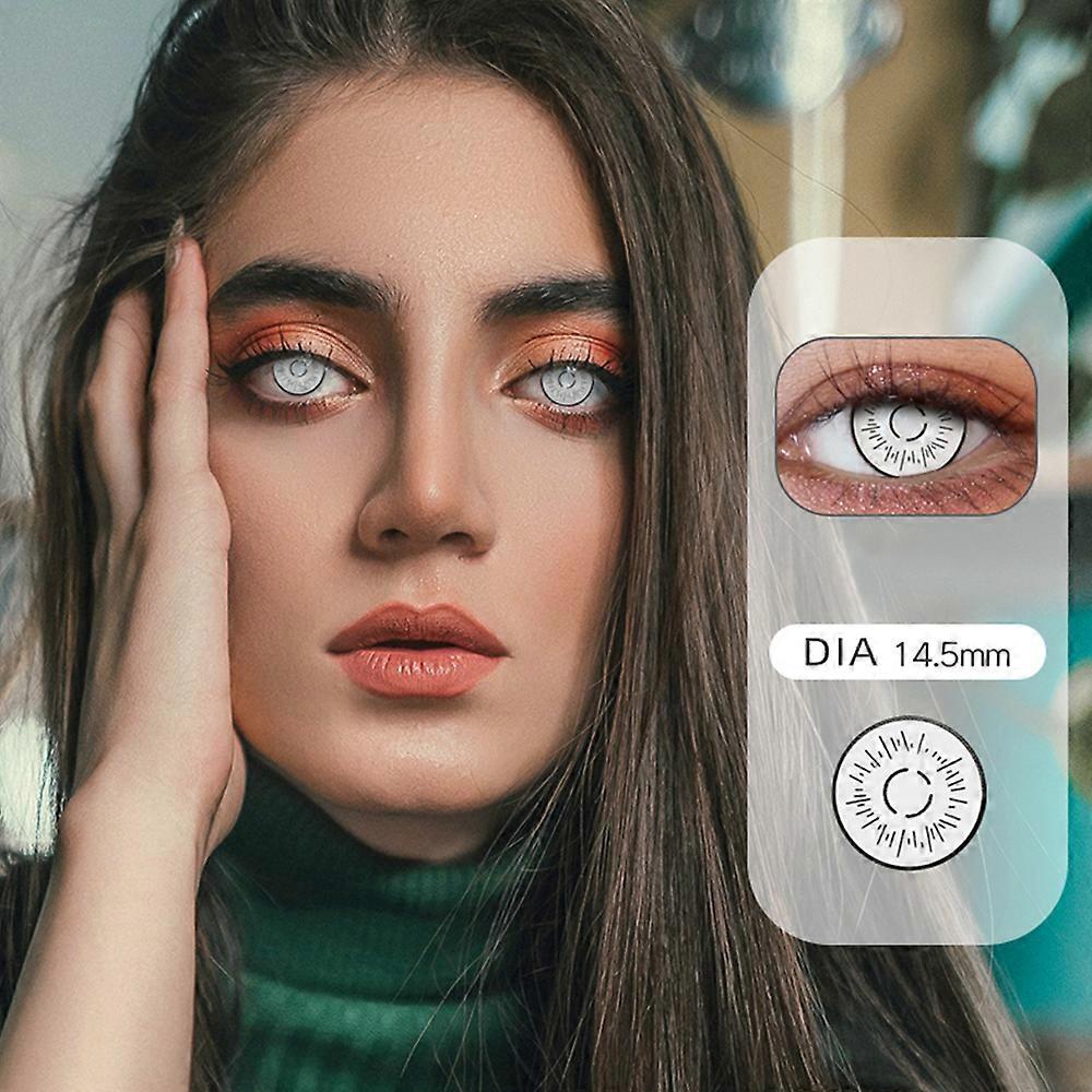 1 Pair(2pcs) Cosmetics Contact Lenses Contact Lens for Eyes Beauty ...
