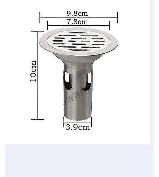 Floor Drain 10cm Traps 304 Stainless Steel Bathroom Shower Drain Cover ...