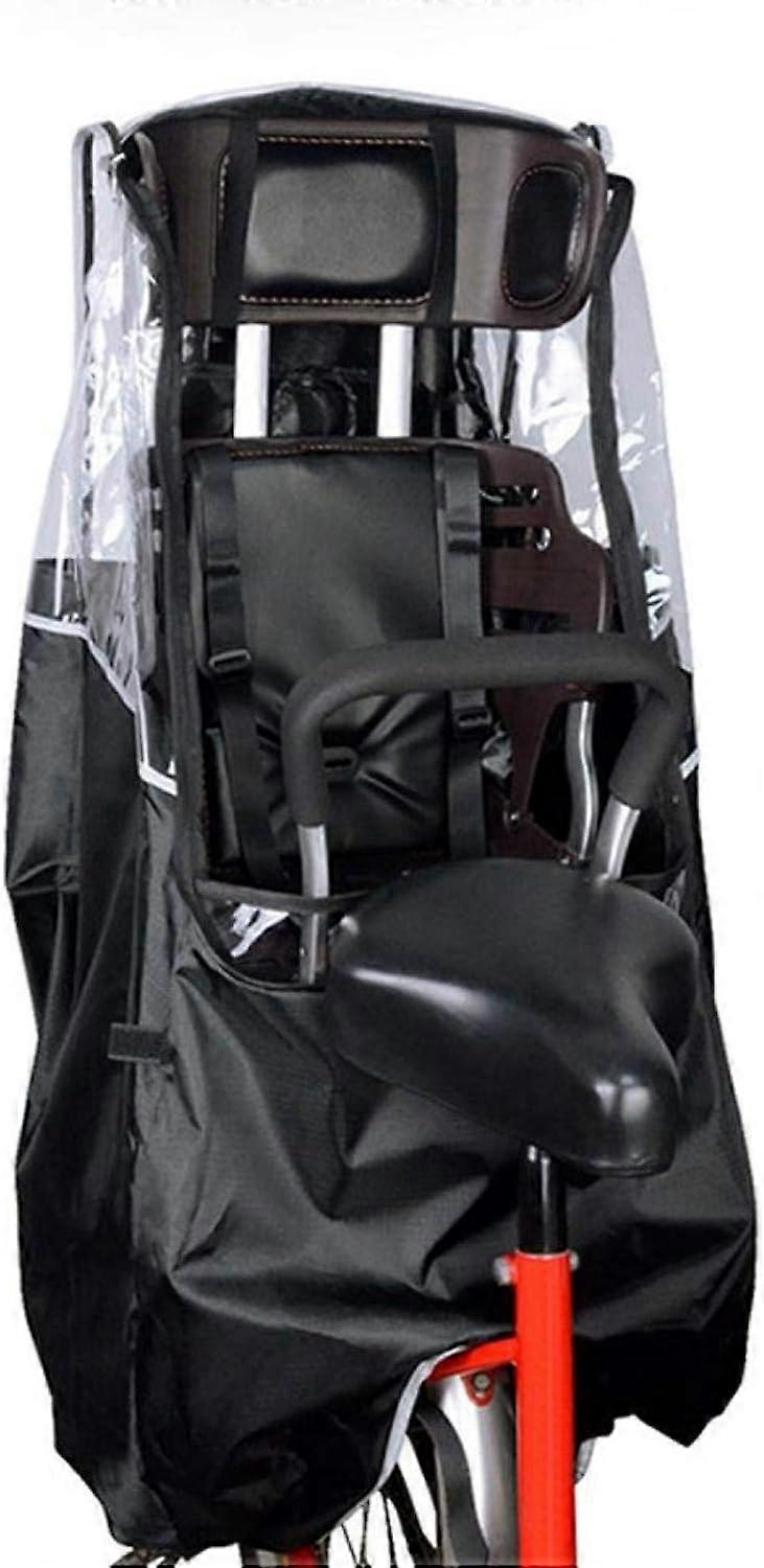 Children Bicycle Raincoat, Bicycle Rain Protection Transparent Wide ...