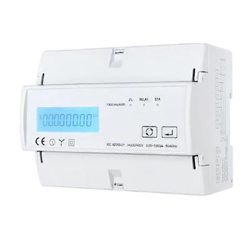 Wifi 3 Phase Bi Direction Energy Meter Kwh Power Monitor Wattmeter Tuya ...