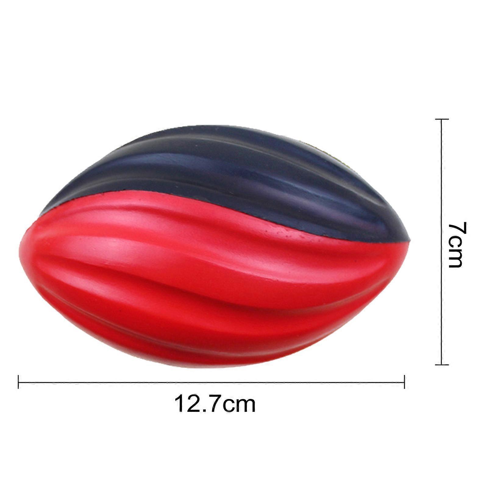 Soft Rugby Ball Kids Foam Spiral Football Toy Easy Grip Decompression ...