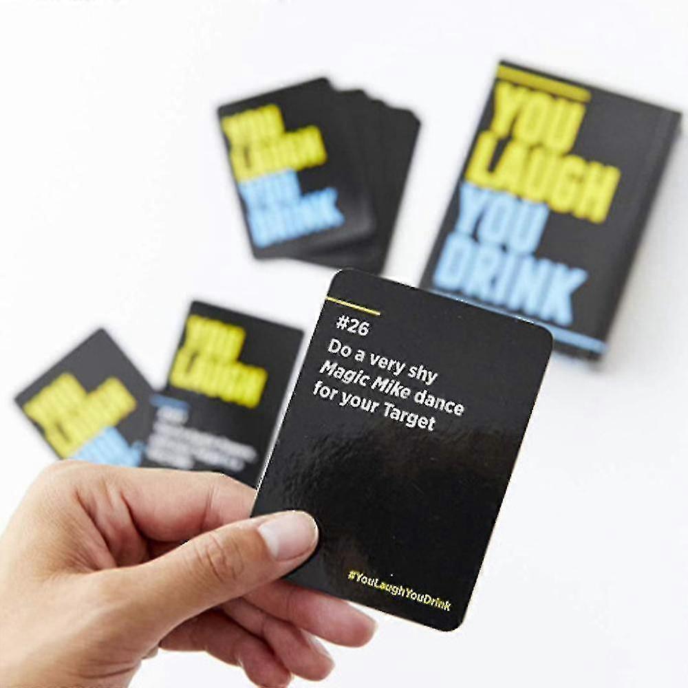 You Laugh You Drink - Drinking Game For People Who Can't Keep A ...
