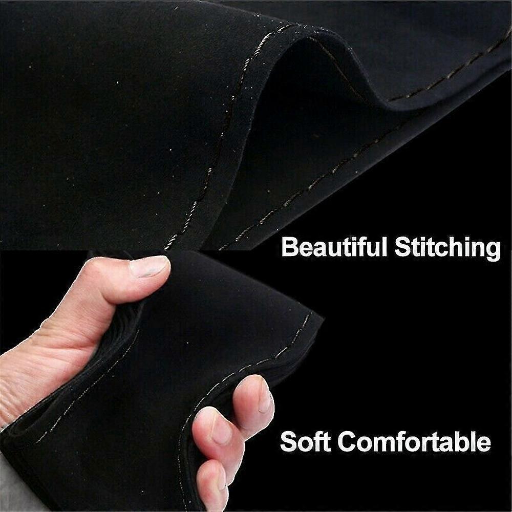 Universal Suede Leather Cover Steering Wheels Stitch Steer Cover Diy ...