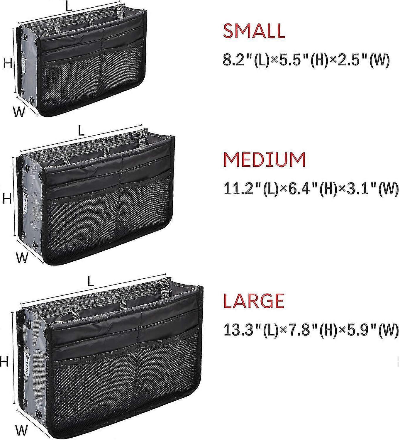 Purse Organizer Insert For Handbags Bag Organizers Inside Tote ...