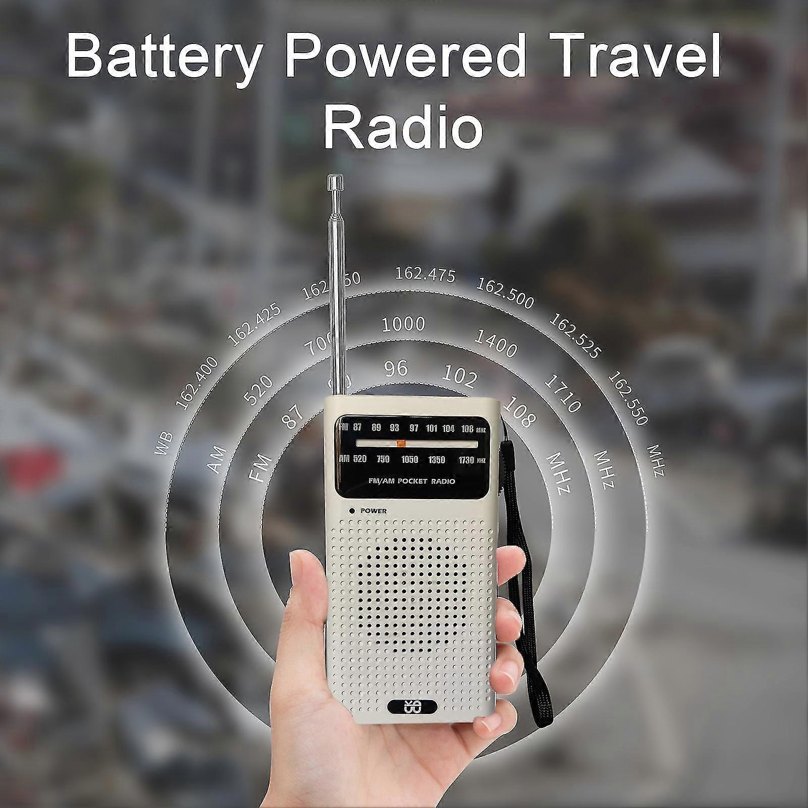 Portable Radio With Telescopic Antenna Speaker Excellent Signal ...
