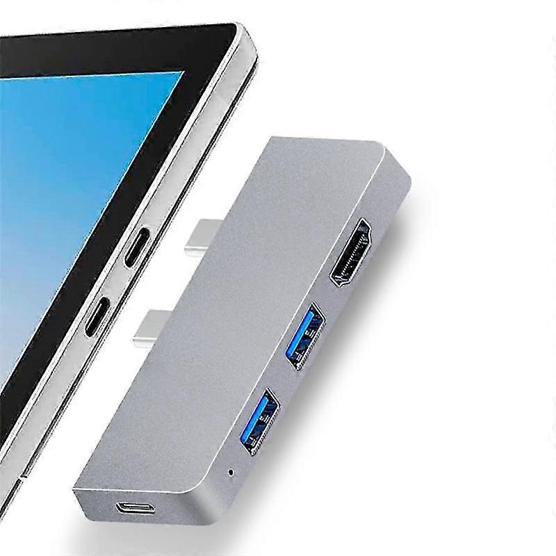 For Surface Pro 8 Usb C Hub, 4k Hdmi-compatible Adapter+ Reader | Fruugo UK