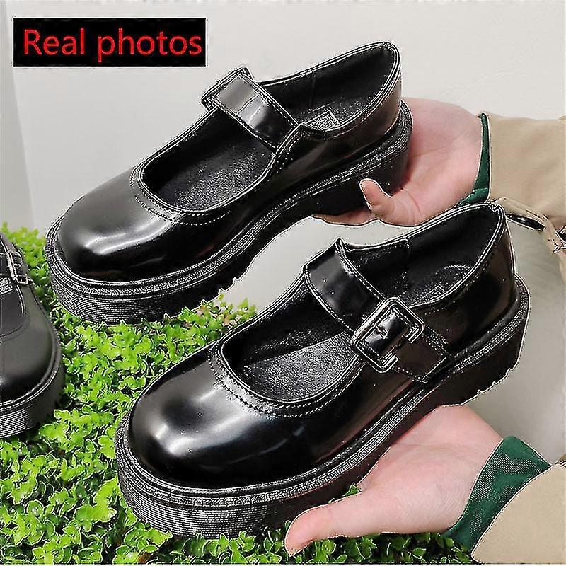 School Student Shoes College Girl Student Sweet Lolita Shoes Jk Uniform ...