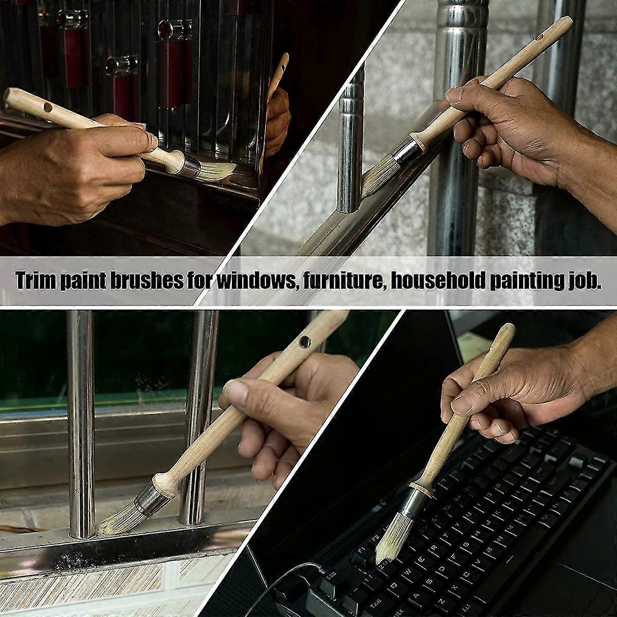 Trim Paint Tools, 0.6 Inch Wall Small Paint Brush, Repair, Edge Paint ...