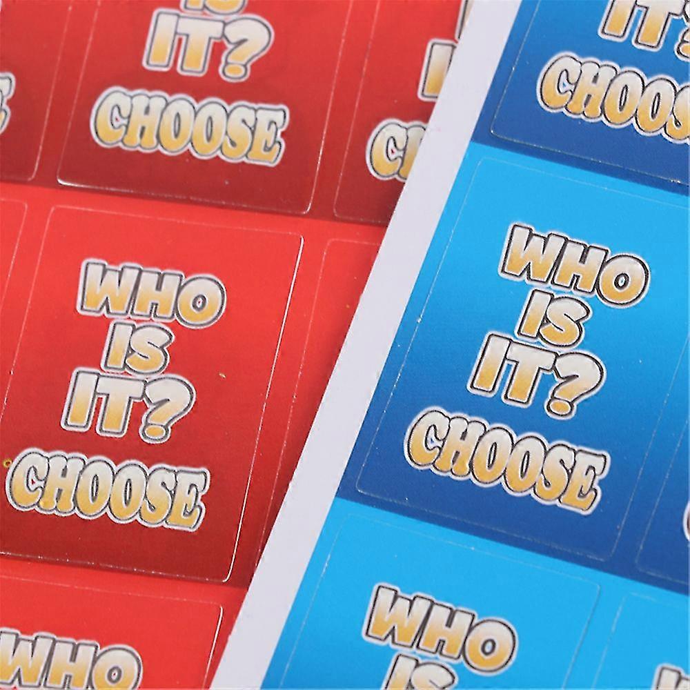 Guess Who? Board Guessing Game Double-sided Character Sheet, 2 Player ...