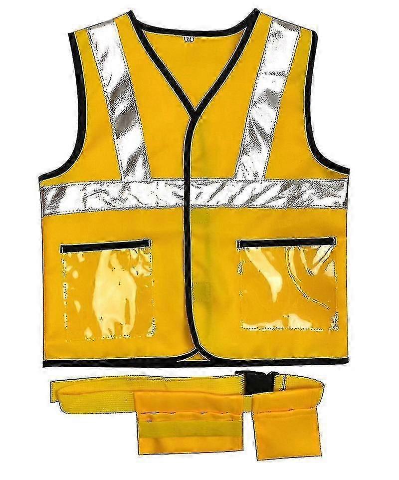 Construction Worker Costume Kit For Kids Role Play Toy Set Career ...