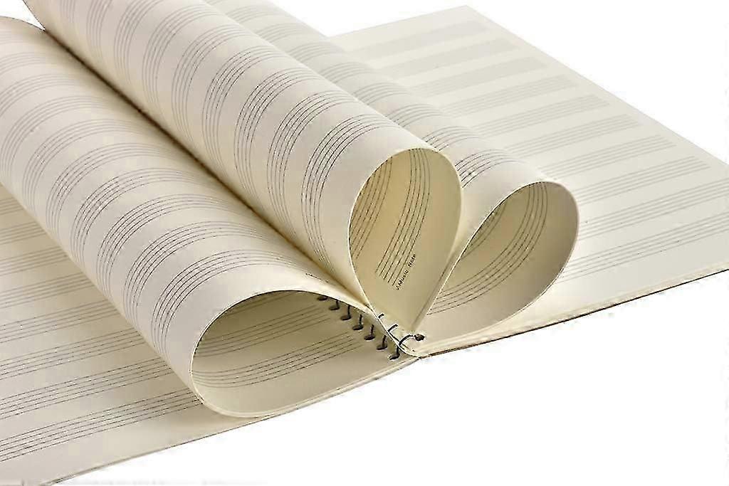 Blank Sheet Music Composition Manuscript Staff Notebook with 50 Pages ...