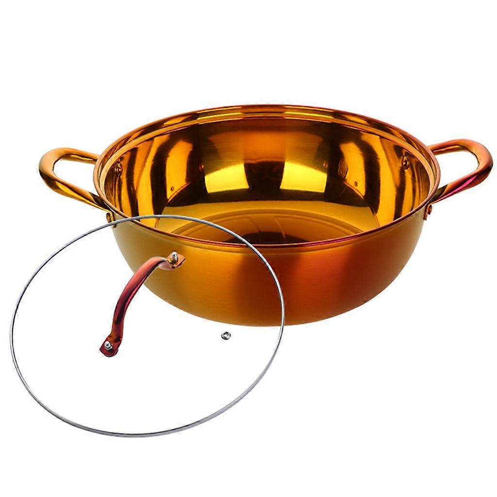 Stainless Steel Divided Pot Gas Stove Cooker Hot Pot Soup Cooking Pot ...