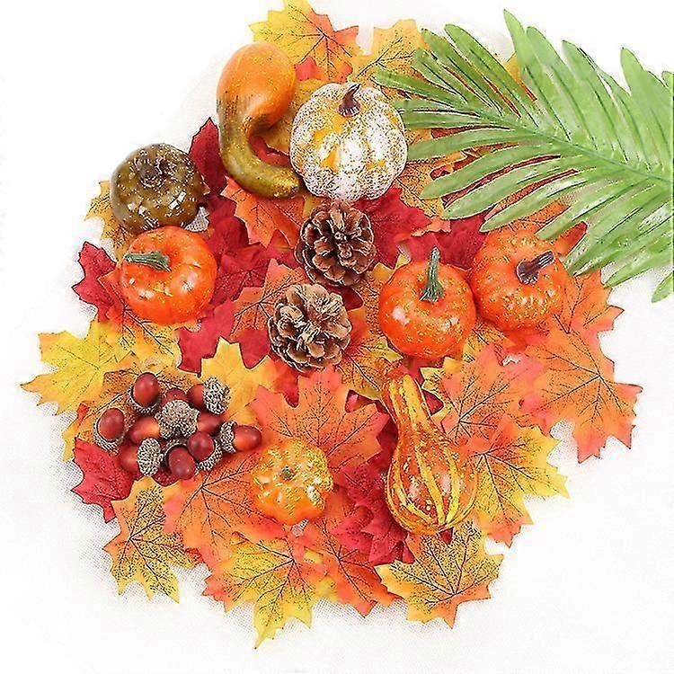Autumn Decorations,Halloween Decorations,Pumpkins Decorations,116pcs ...