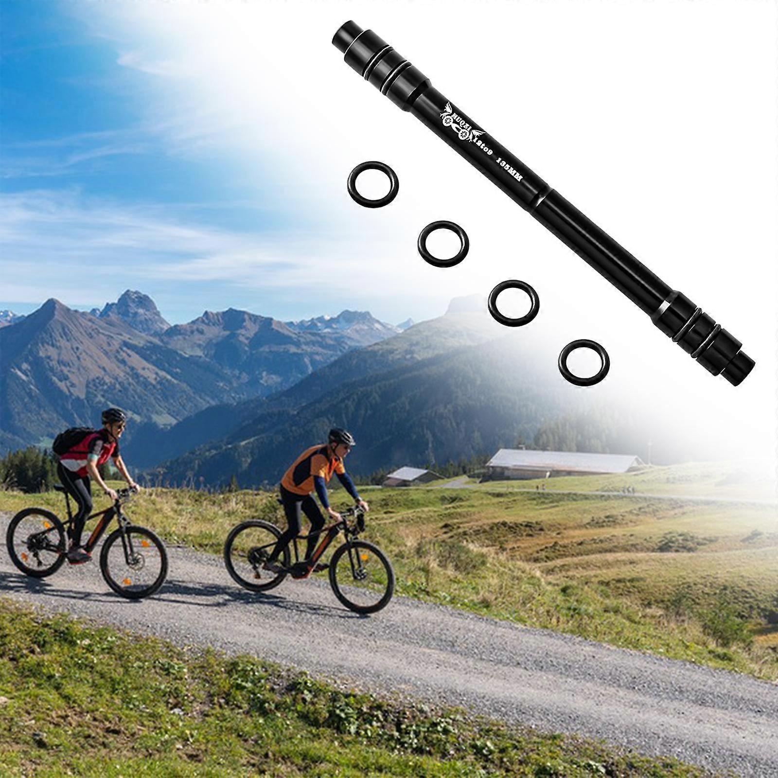 Bike thru Axle Hub Adapter 12 mm to 9 mm thru Axle to Qr Skewer Lightweight Converter ...