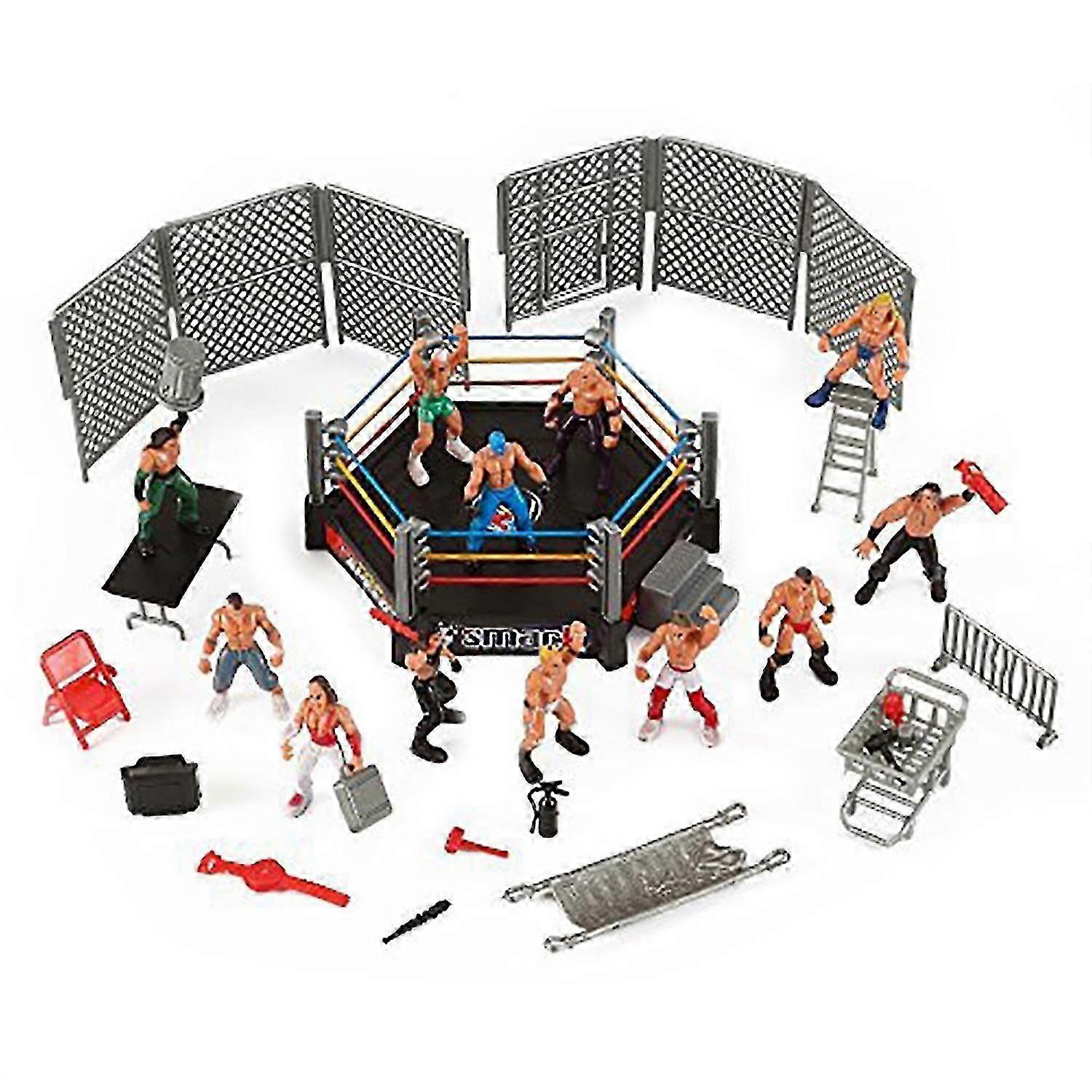 Merryso's Realistic Kids-Friendly Mini Wrestling Play Set Perfect for ...