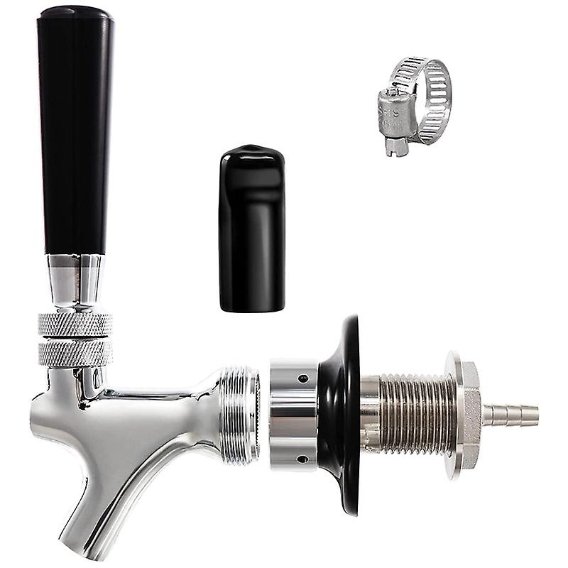 Beer Faucet Draft Beer Faucet Kit Craft Beer Tap Rustproof Plated Beer ...