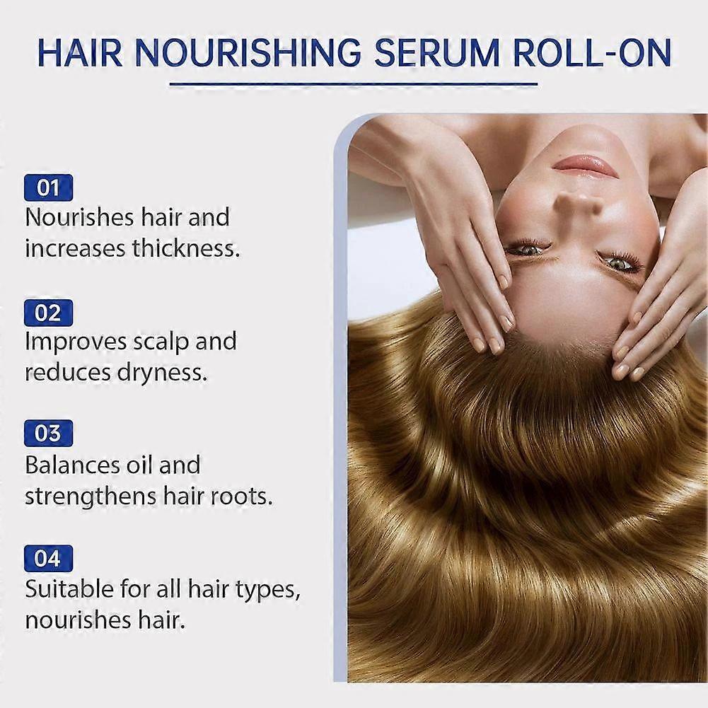 Hair Growth Serum Roll On for Hair Growth Loss Treatments - 3% Rosemary ...